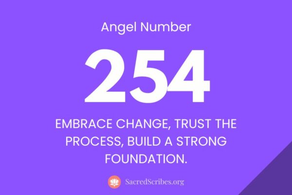 Meaning of Angel Number 254 Explained by Joanne – Sacred Scribes